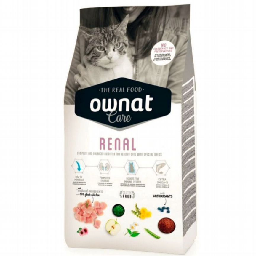 Ownat Adult Care Renal Cухой корм 1,5 кг