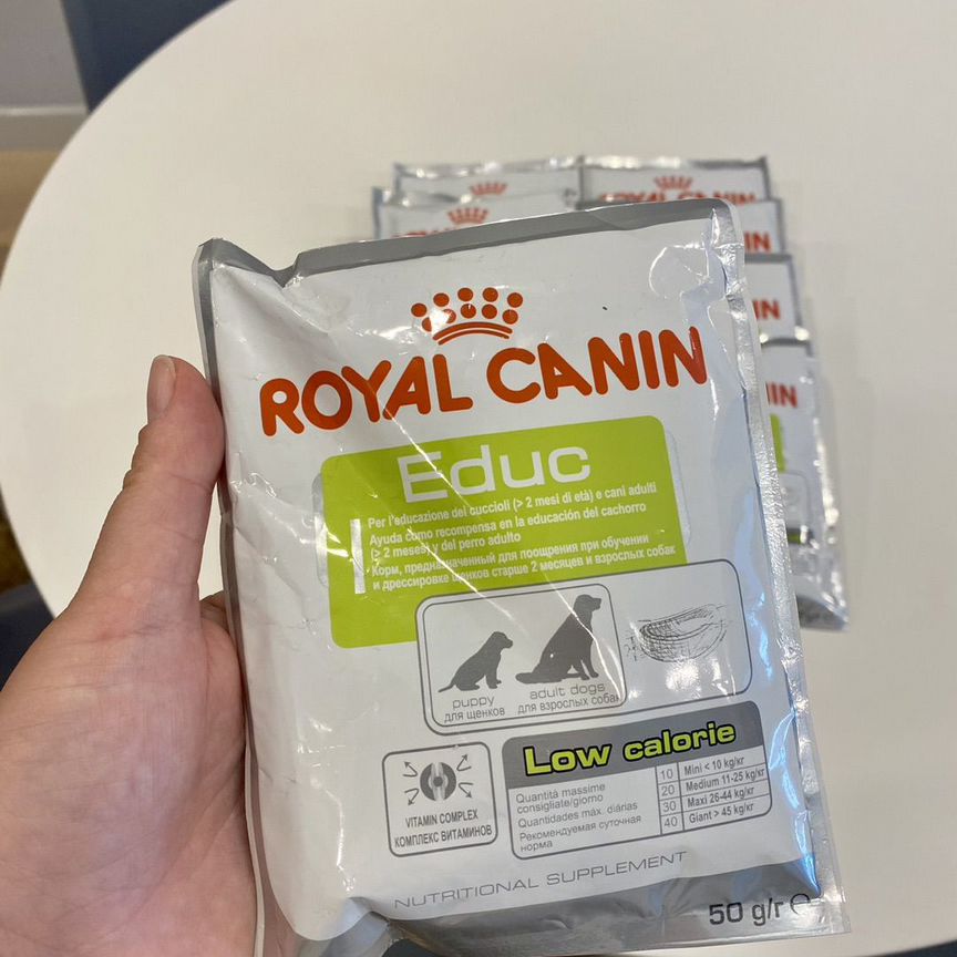 Educ RC, LactoBif Pet, Advance, Alleva low fat