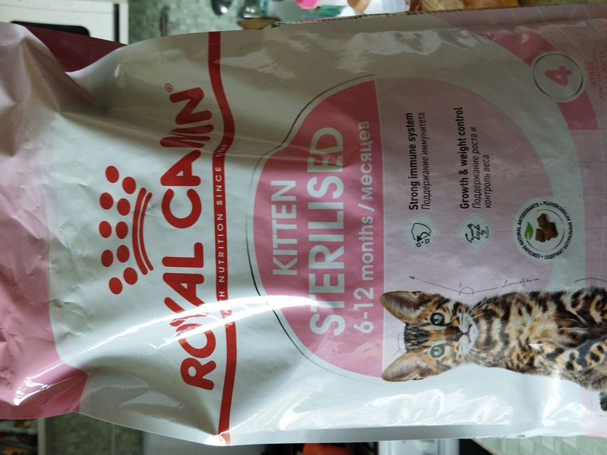 Сухой корм для стерилизованных котят Royal Canin