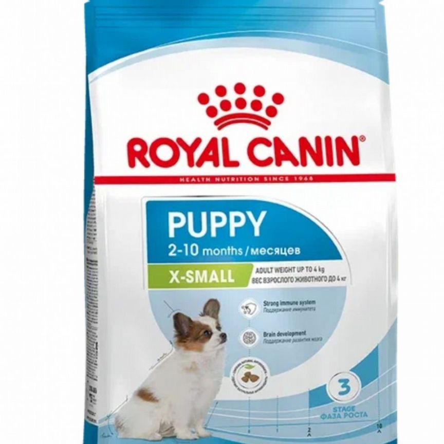 Корм для собак royal canin x small puppy