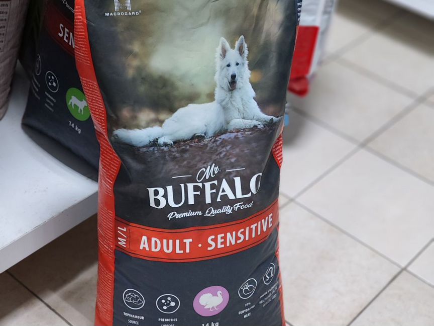 Корм для собак Buffalo 14кг