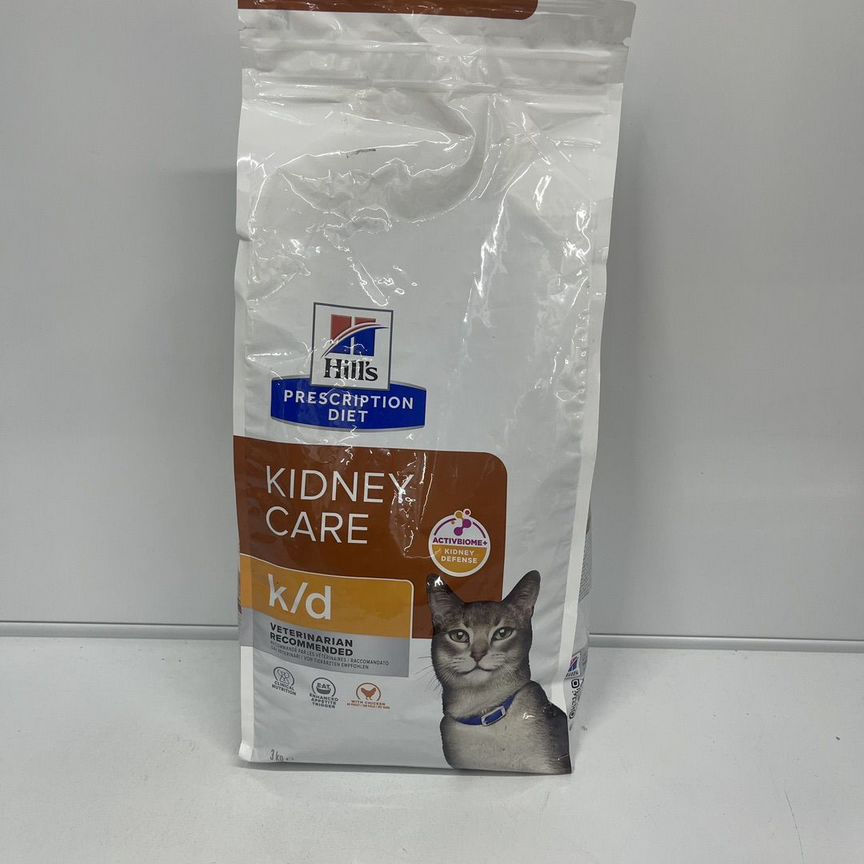 Сухой корм для кошек Hill's Kidney care k/d 3kg