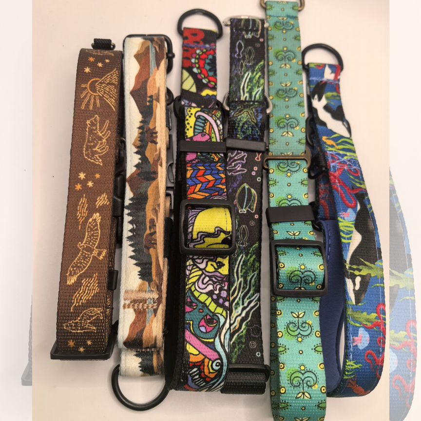 Ошейники на стропе узкие (2,5 см)