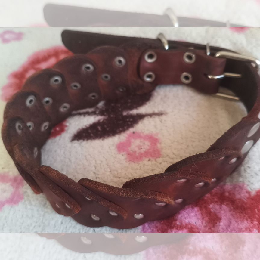 Ошейник для собак ручной работы