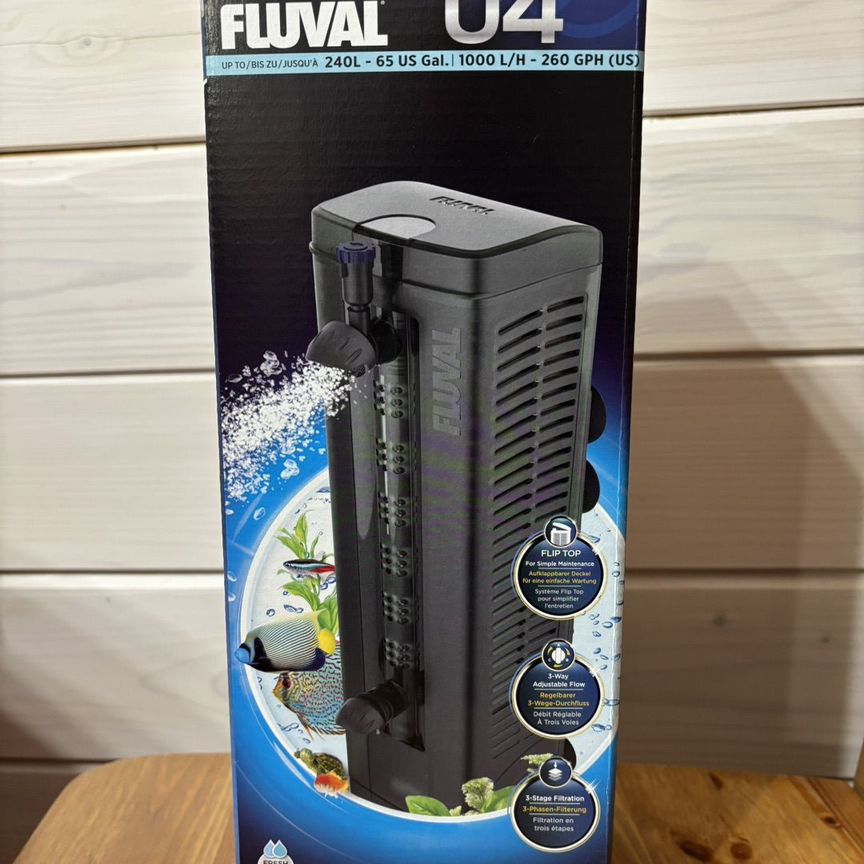 Внутренний фильтр fluval U4 (до 240 л)