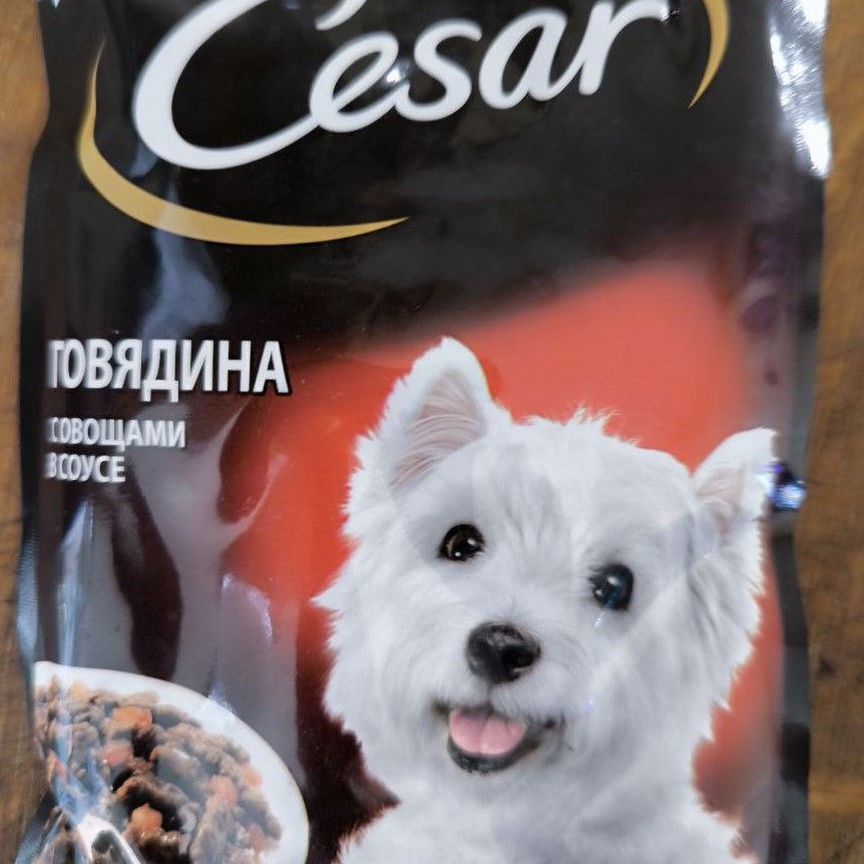 Корм для собак Cezar