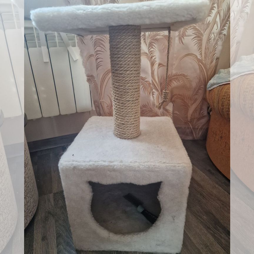 Когтеточка домик для кошки