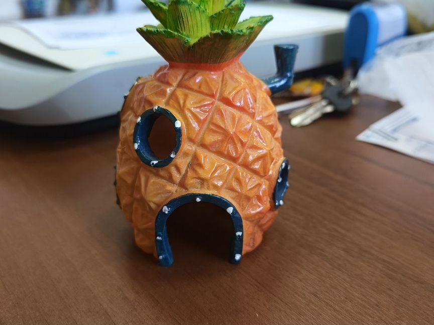 Домик для рыбок Ананас