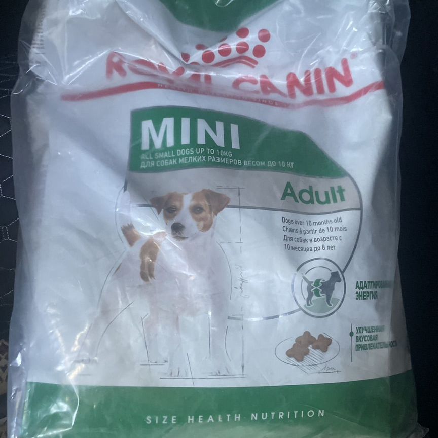 Корм для собак royal canin mini adult