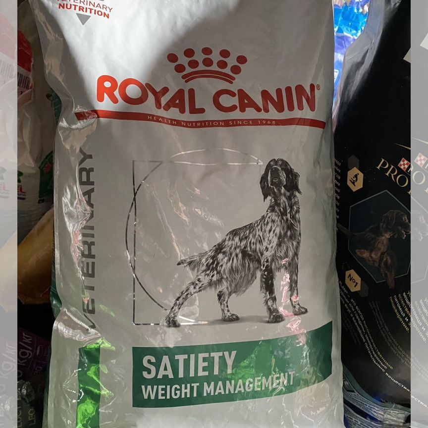 Royal canin satiety для собак 12 кг