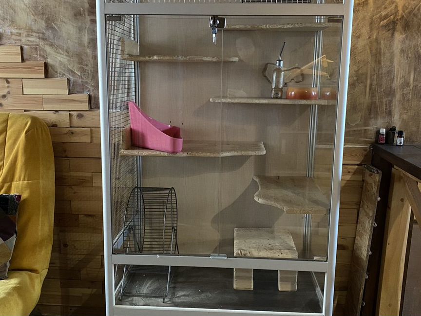 Клетка для шиншиллы бу