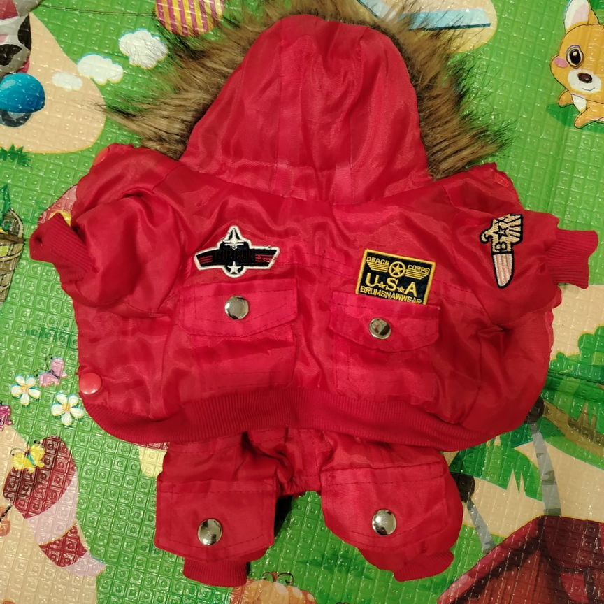 Комбинезон зимний для маленькой собачки