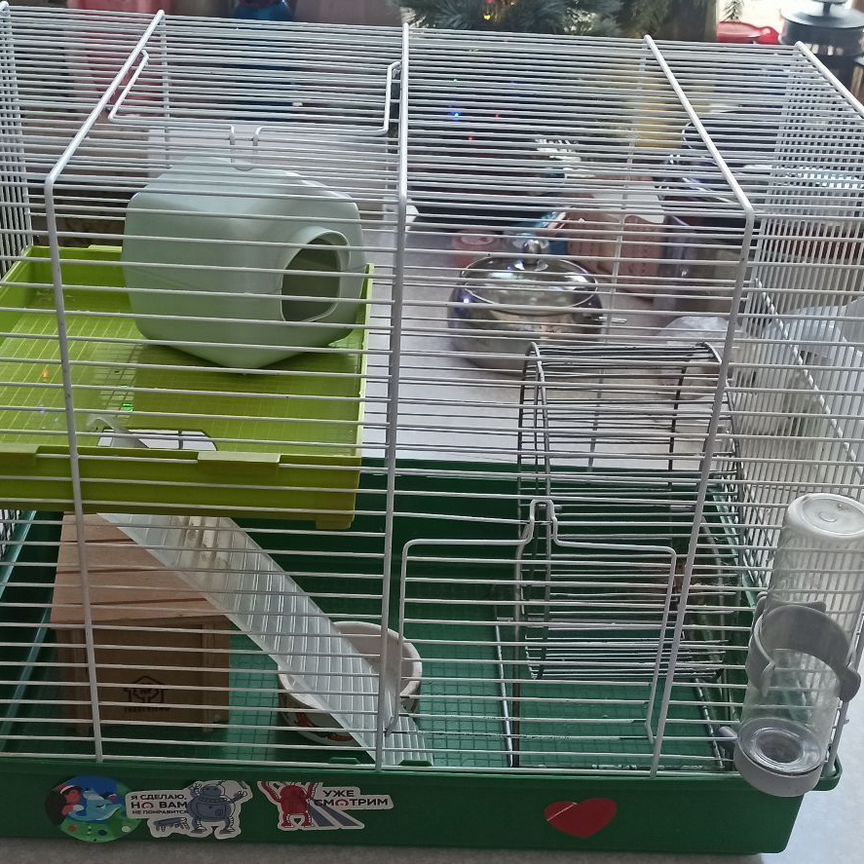 Клетка для хомяков и грызунов