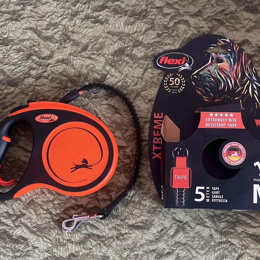 Поводок-рулетка для собак Flexi Xtreme M, 5 м