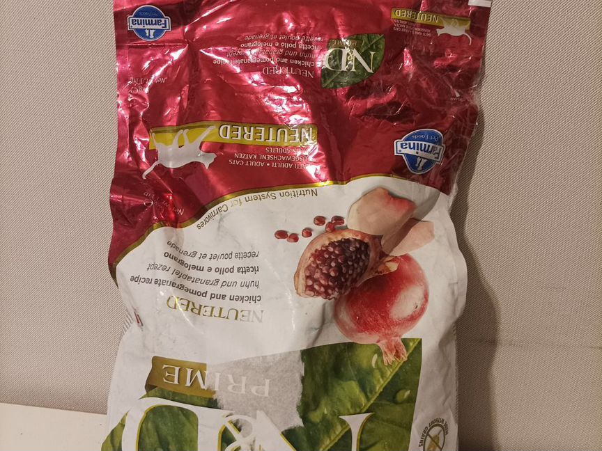 Farmina N&D Prime Neutered Adult 5 кг