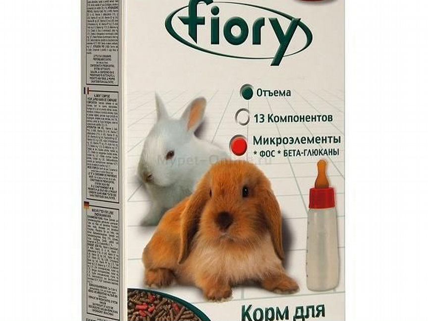 Корм для крольчат