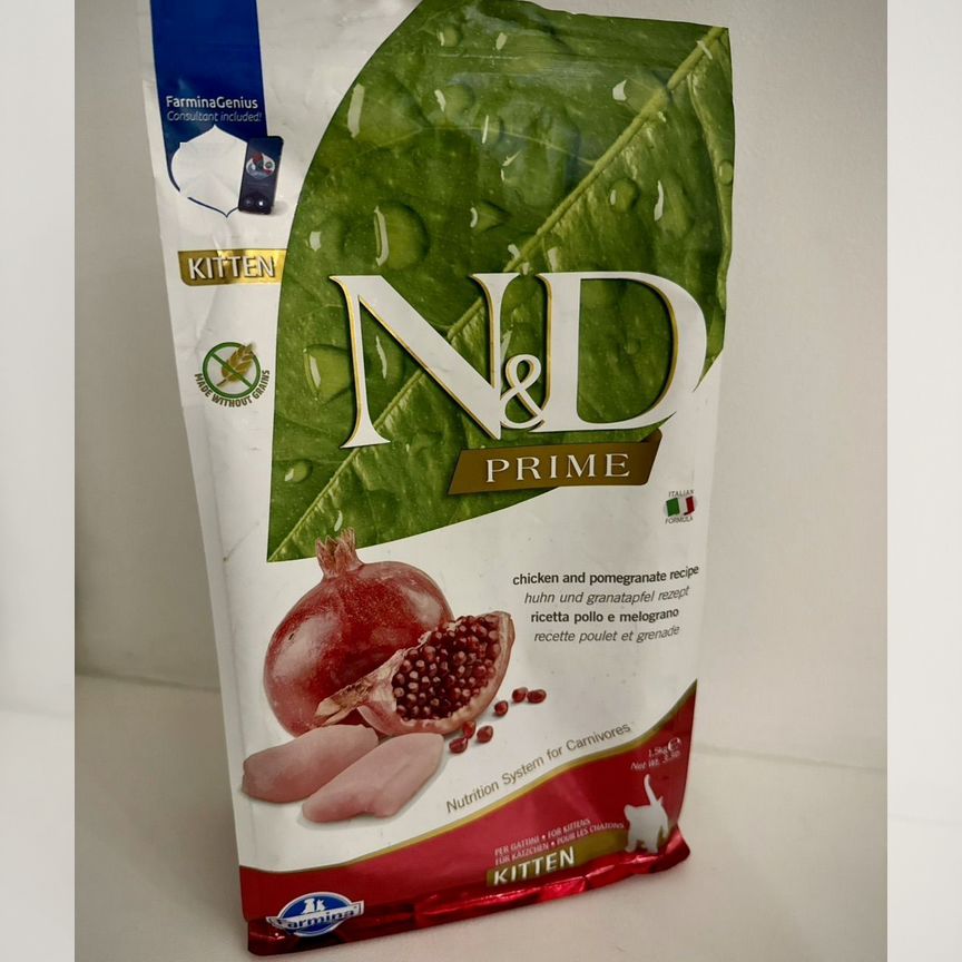 Сухой корм для котят Farmina N&D GF Prime Kitten