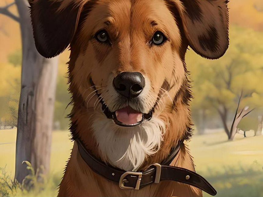 Собака Лада из приюта