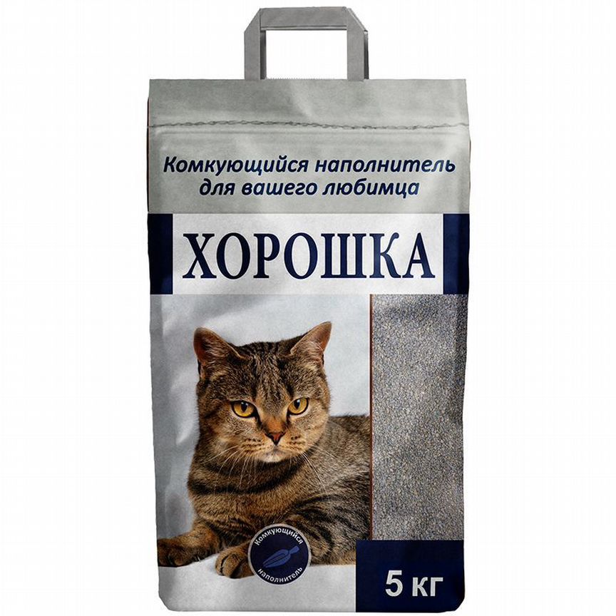Комкующийся наполнитель "Хорошка"