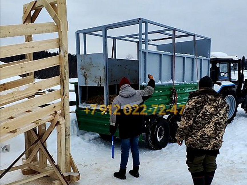 Клетка для перевозки скота (крс, Лошадей и др)