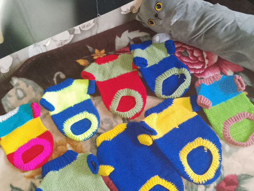 Кофточки для маленьких собачек и котиков)