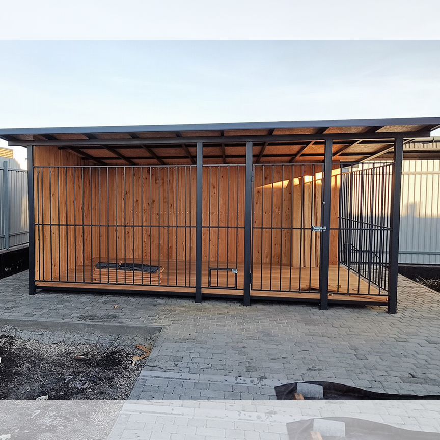 Вольер для собак уличный зимний новый