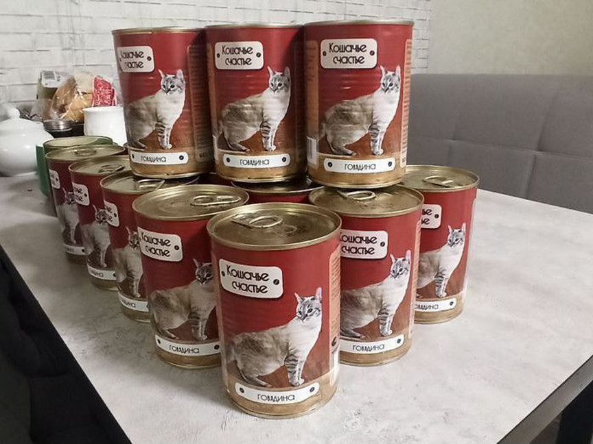 Паштет для кошек. "Кошачье счастье"