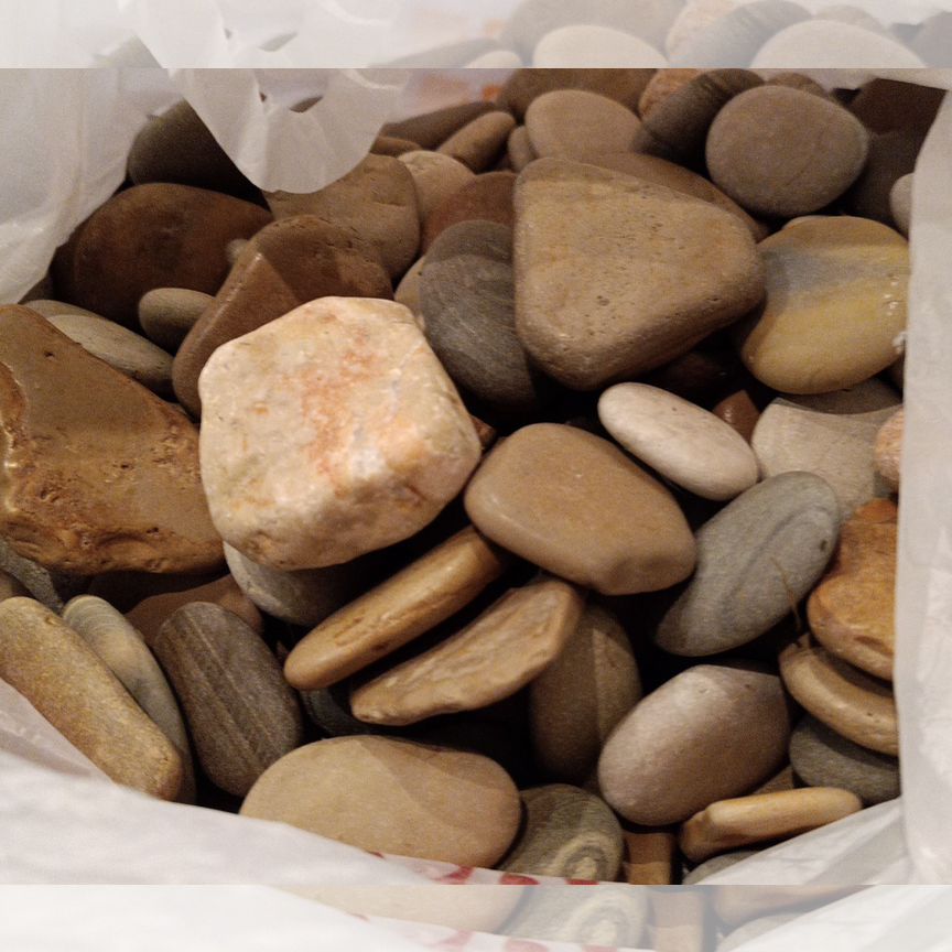 Галька для террариума, аквариума