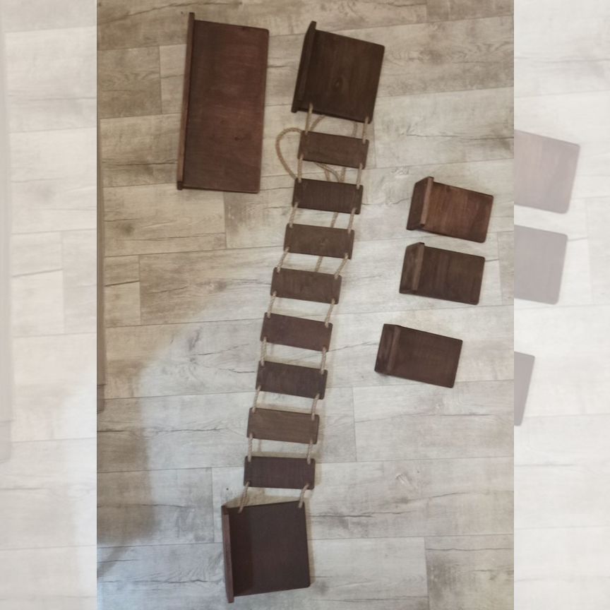 Игровой комплекс для кошек на стену