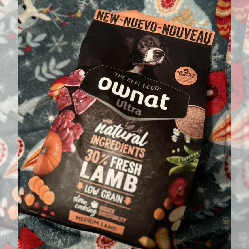 Ownat Medium Adult Ultra Сухой корм для собак