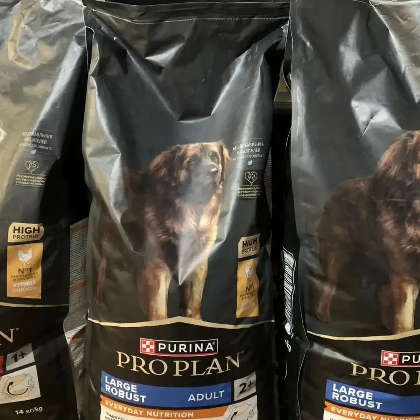 Сухой корм для собак проплан 14 кг курица