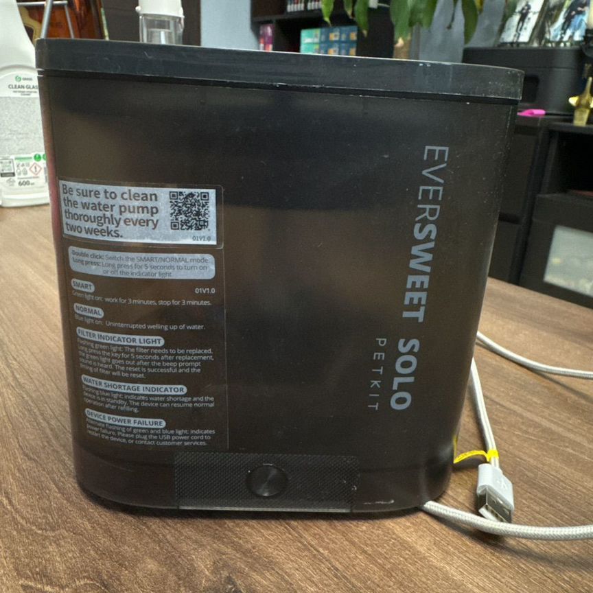 Фонтан поилка petkit для кошек