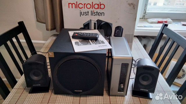 Колонки 2.1 Microlab FC-550 купить в Москве | Электроника | Авито