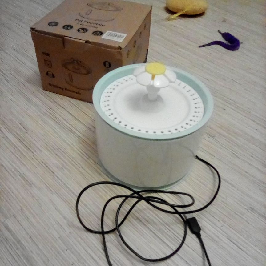 Фонтан поилка для кошек, собак