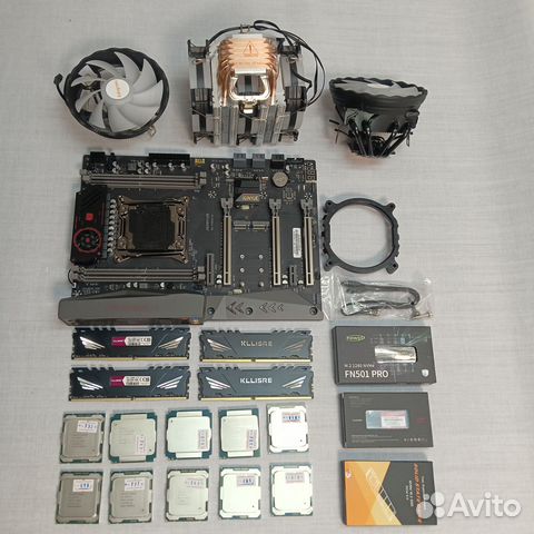 Сборка: jginyue X99 Titanium D4+Xeon e5+DDR4 купить в Москве ...