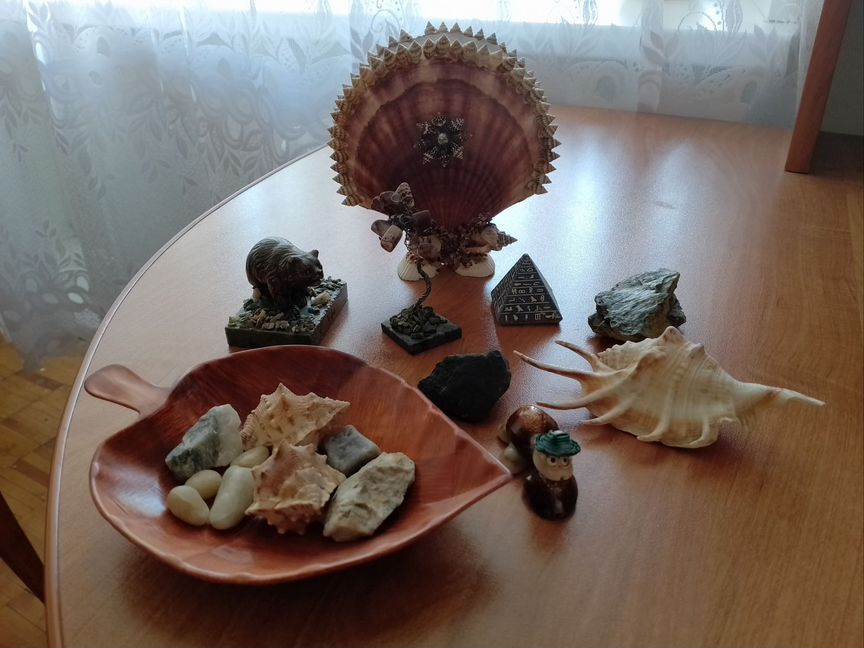 Ракушки, камешки для аквариума