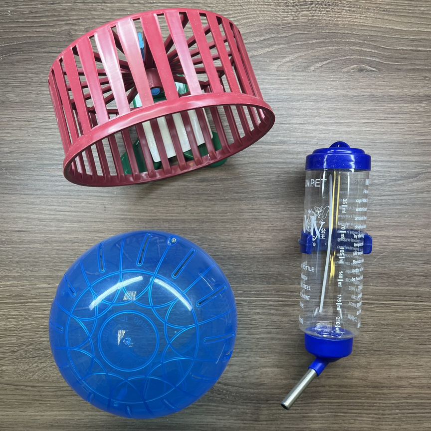 Новые игрушки для грызунов