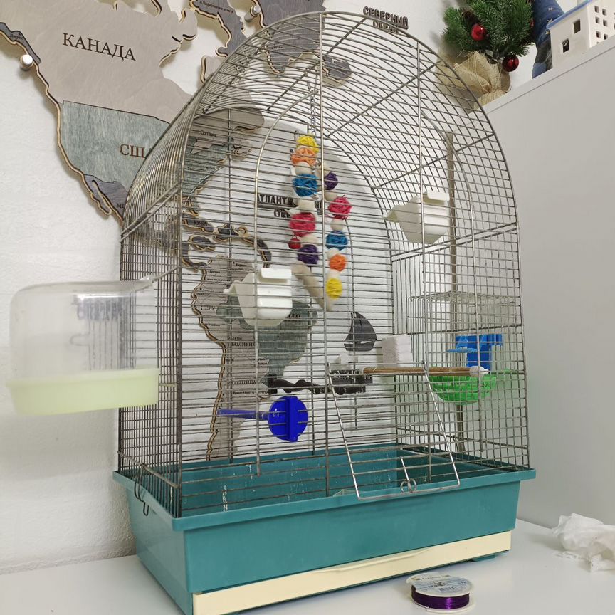 Клетка большая для попугаев