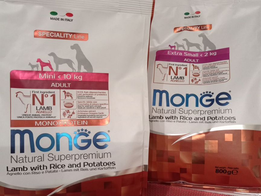 Корм сухой для собак Monge