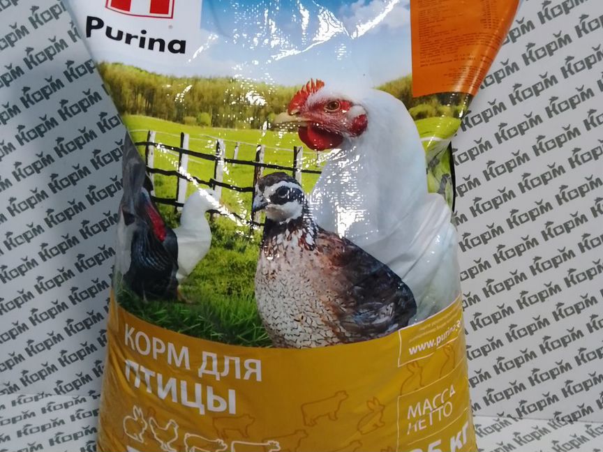 Комбикорм пурина для перепелов