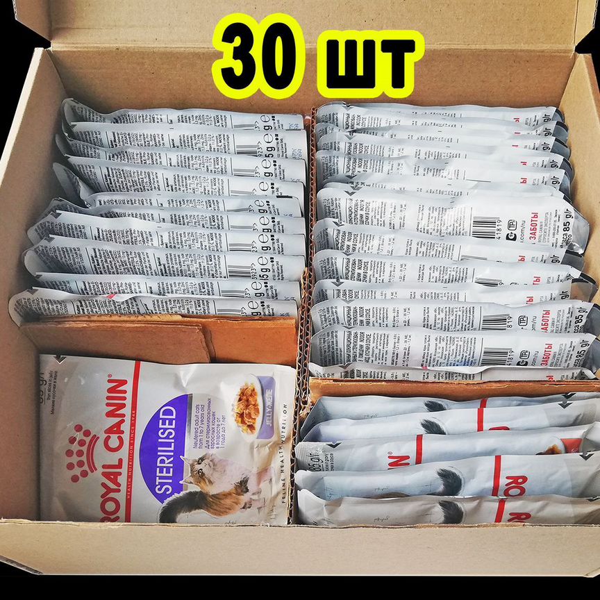 Влажный корм Royal Canin для кошек, 30 шт