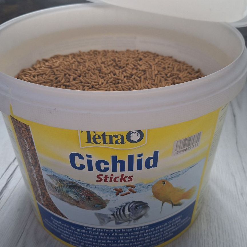 Корм для аквариумных рыб Tetra cihlid sricks