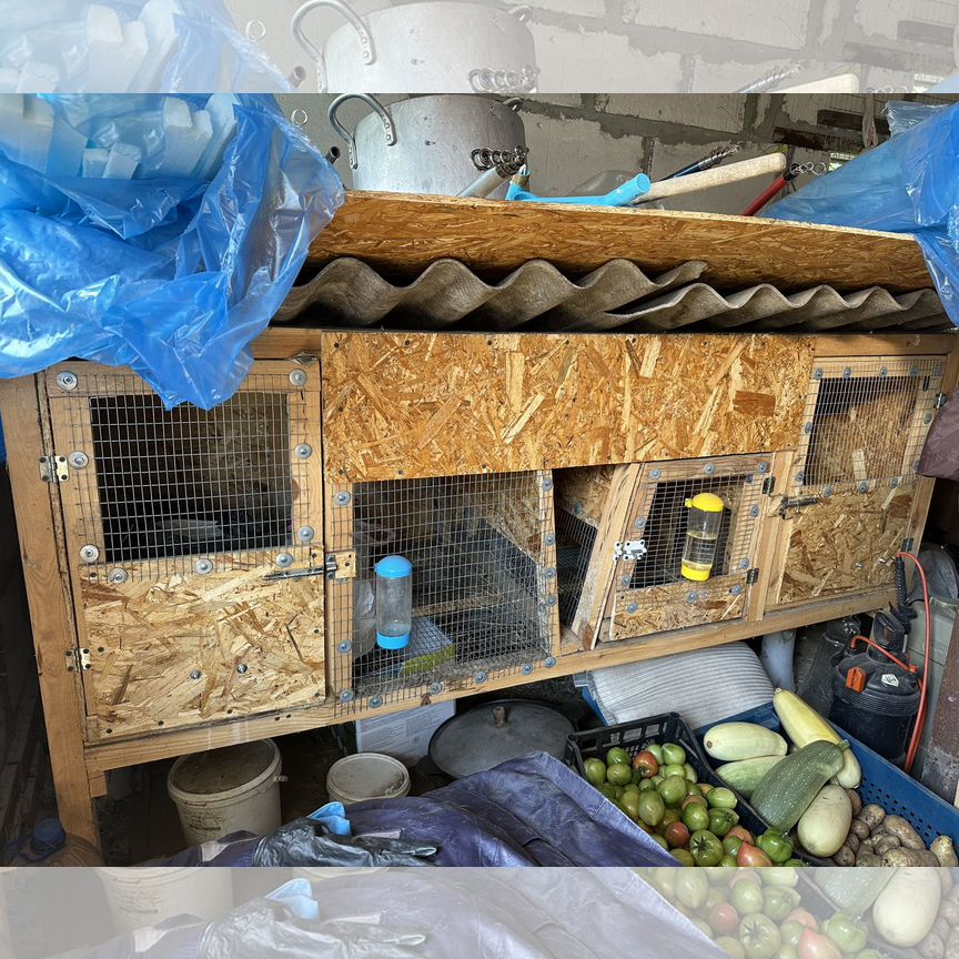 Клетка для кролика большая бу