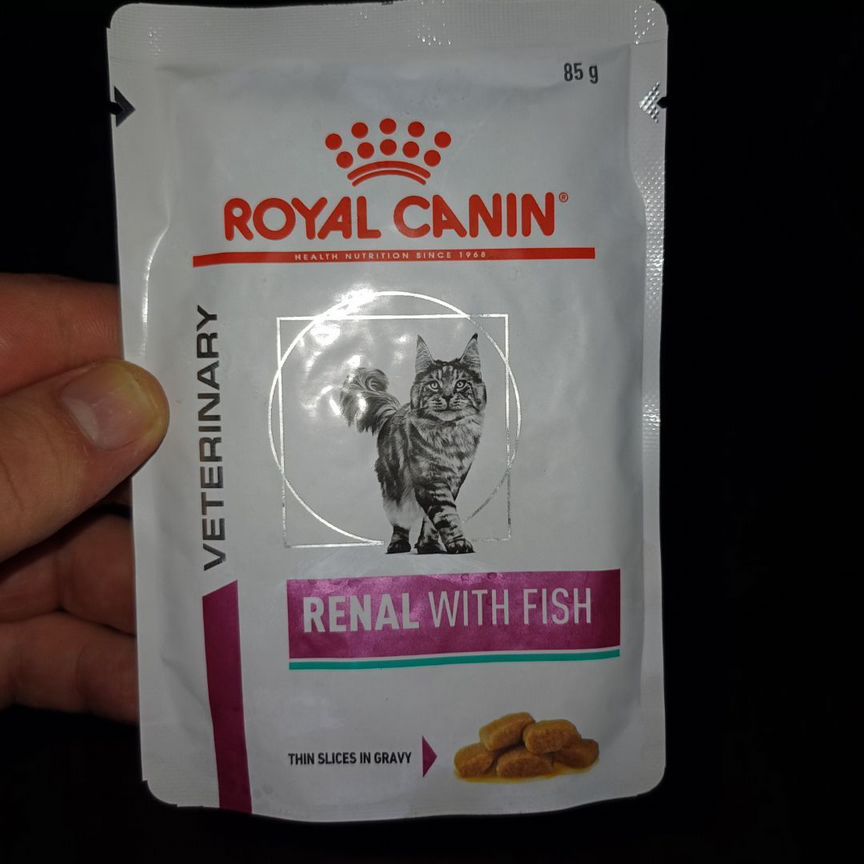 Влажный корм для кошек royal canin renal