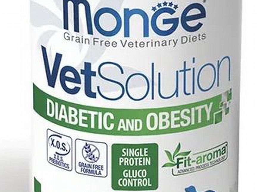 Ветеринарная диета Monge Dog Diabetic and Obesity