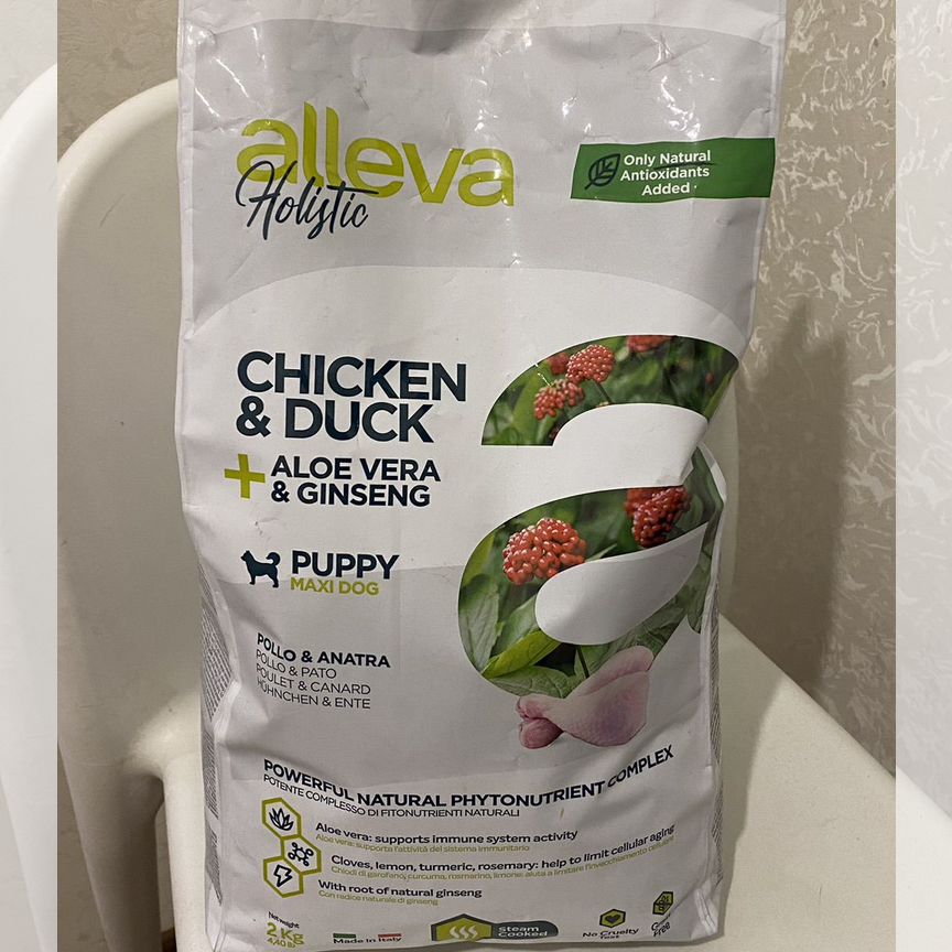 Корм для собак Alleva Holistic Chicken & Duck