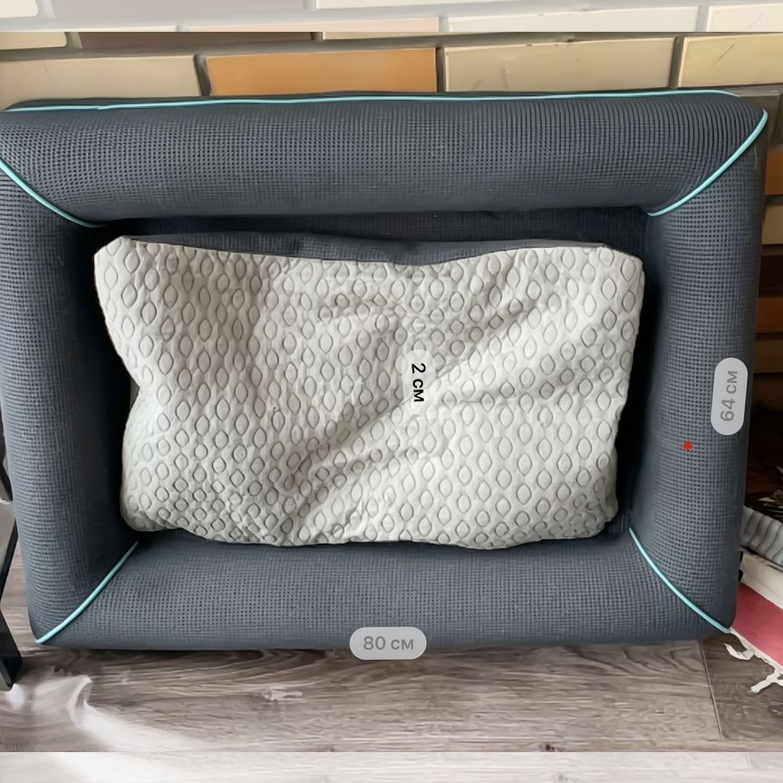 Лежанка для собак askona dog bed