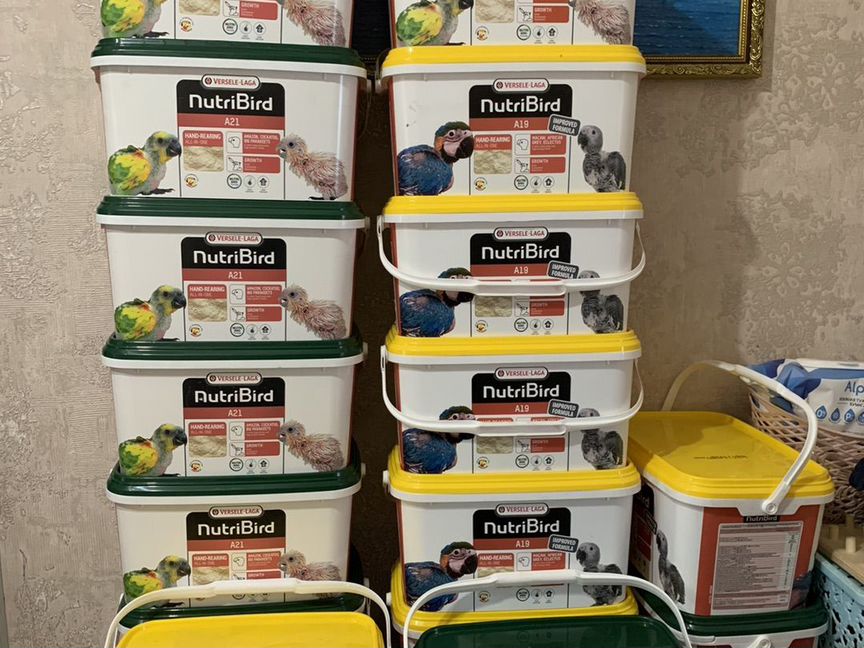 Каша нутриберд для выкармливание попугаев