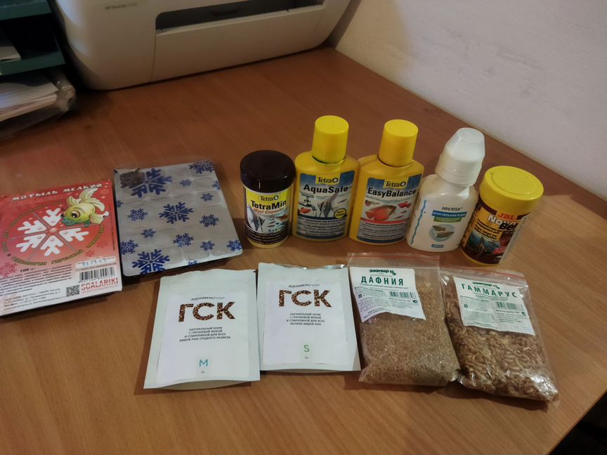 Корм для аквариумных рыб