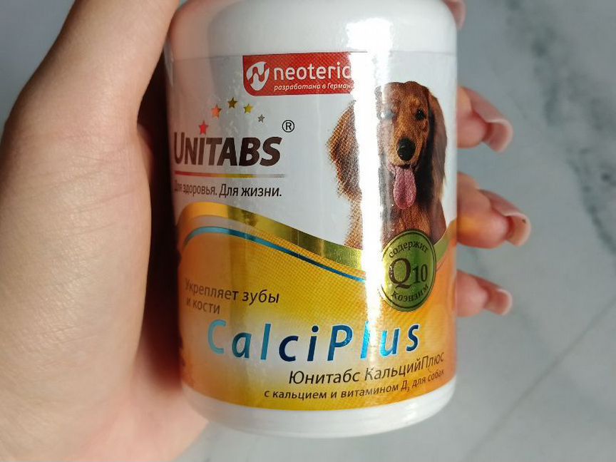 Витамины для собак кальций